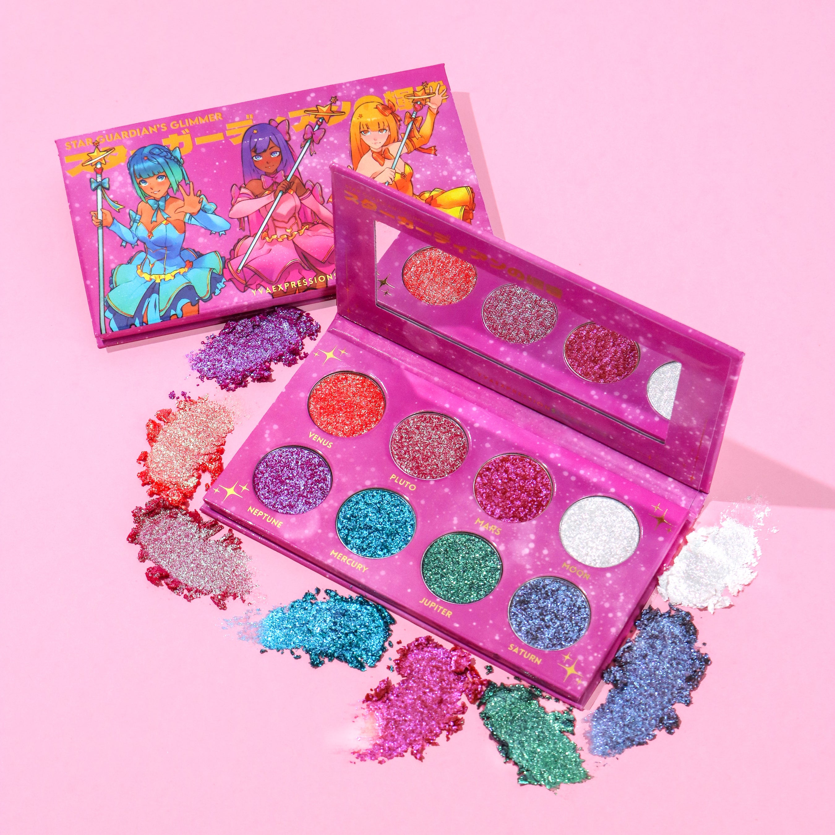 The Viral Magical Guardian’s Glimmer Duochrome Glitter Palette – Yva ...